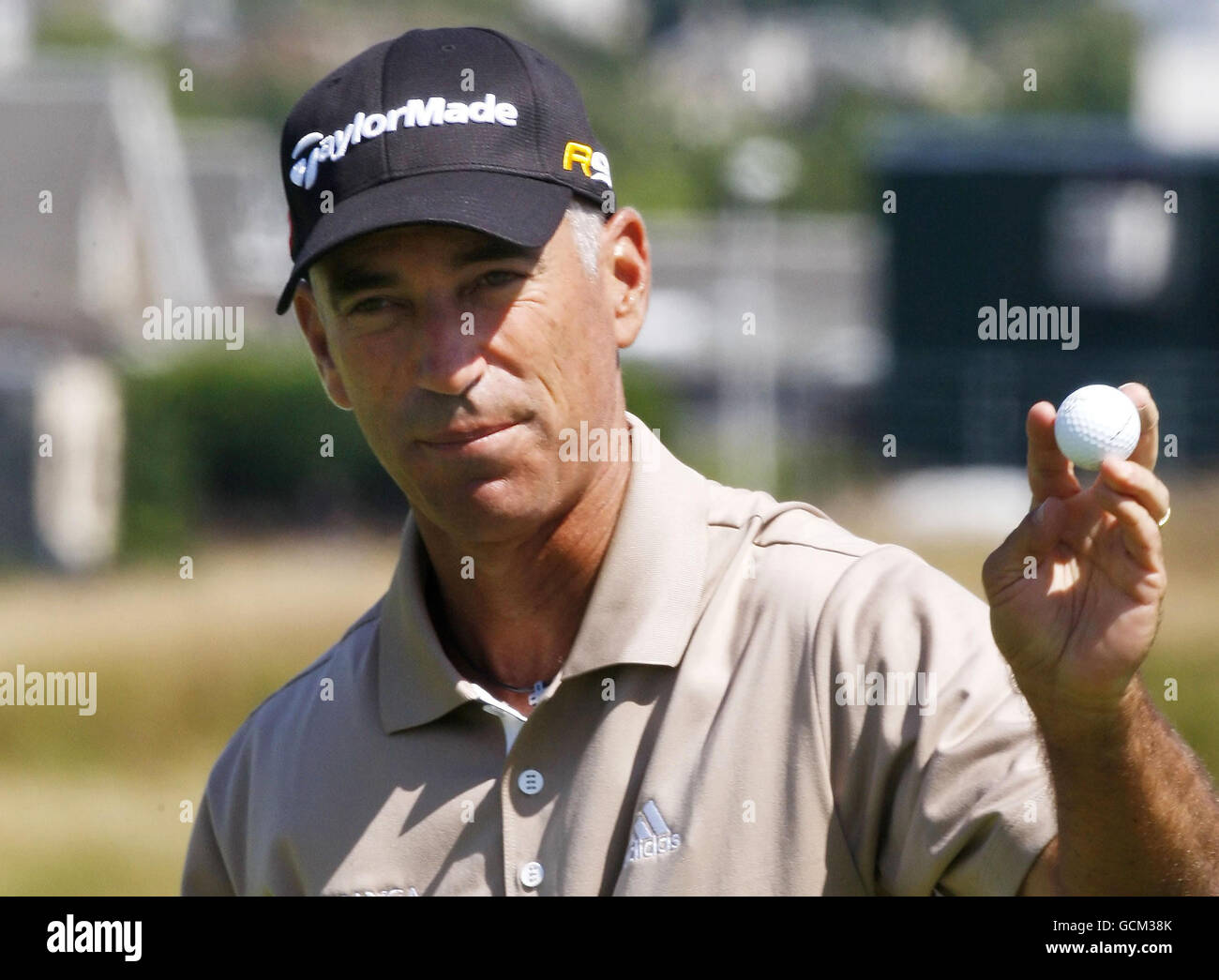 Corey Pavin on the 16th hole during the British Senior Open at ...