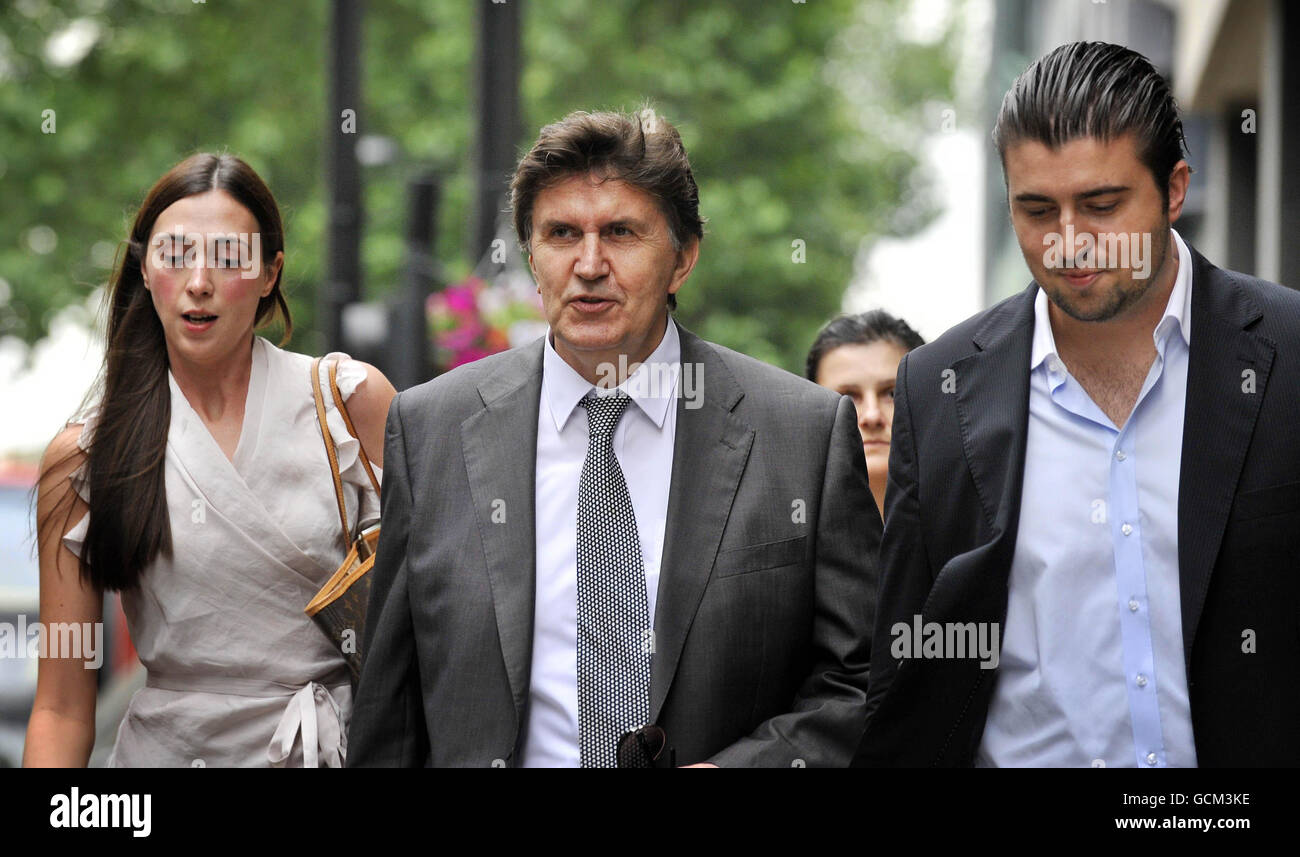 Ejup Ganic court case Stock Photo - Alamy