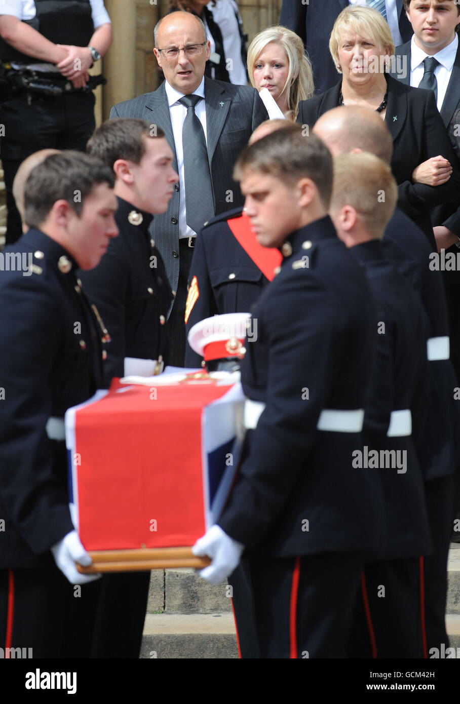 David Hart funeral Stock Photo - Alamy