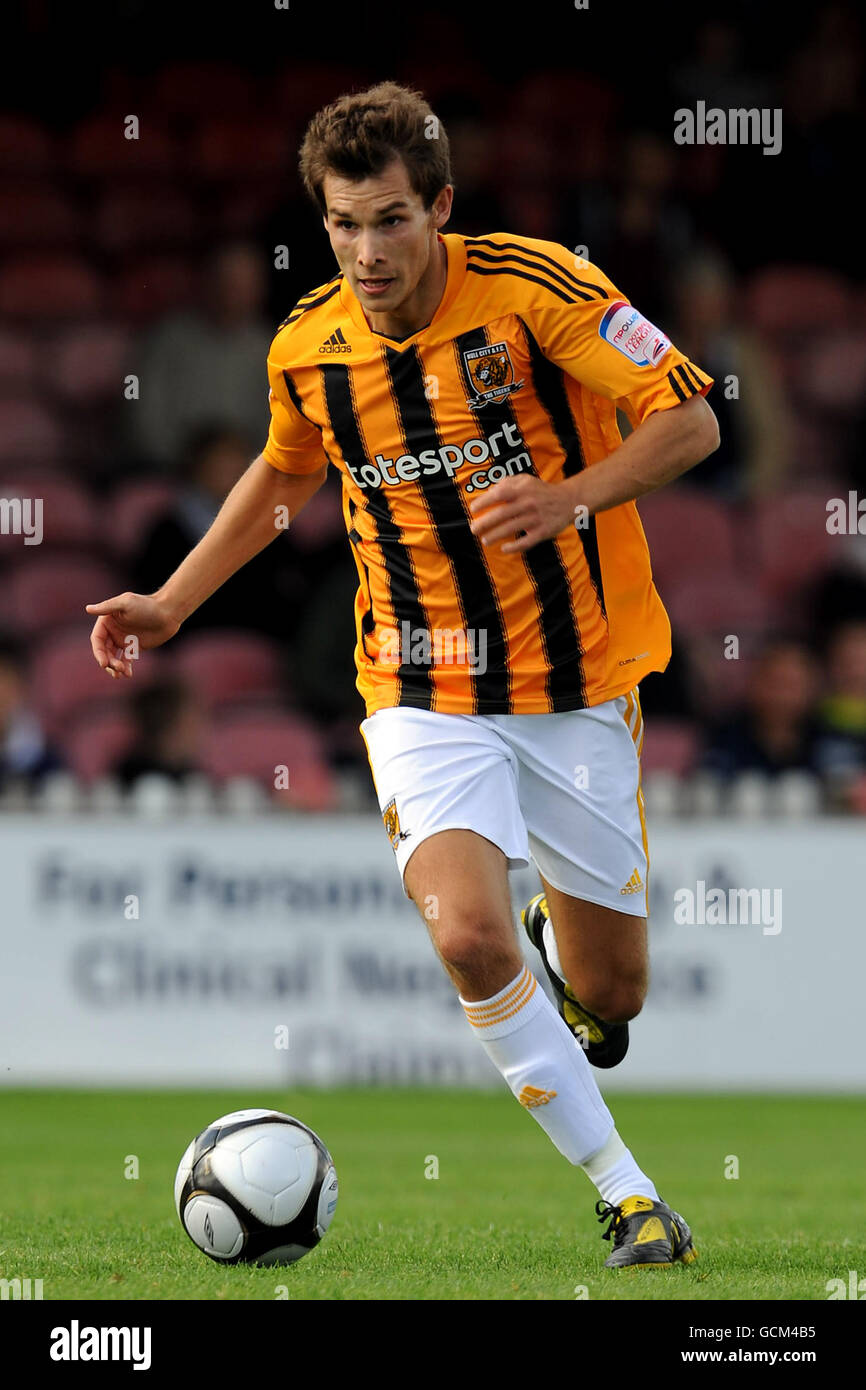 Soccer pre friendly york city hull city kitkat crescent hi-res stock ...