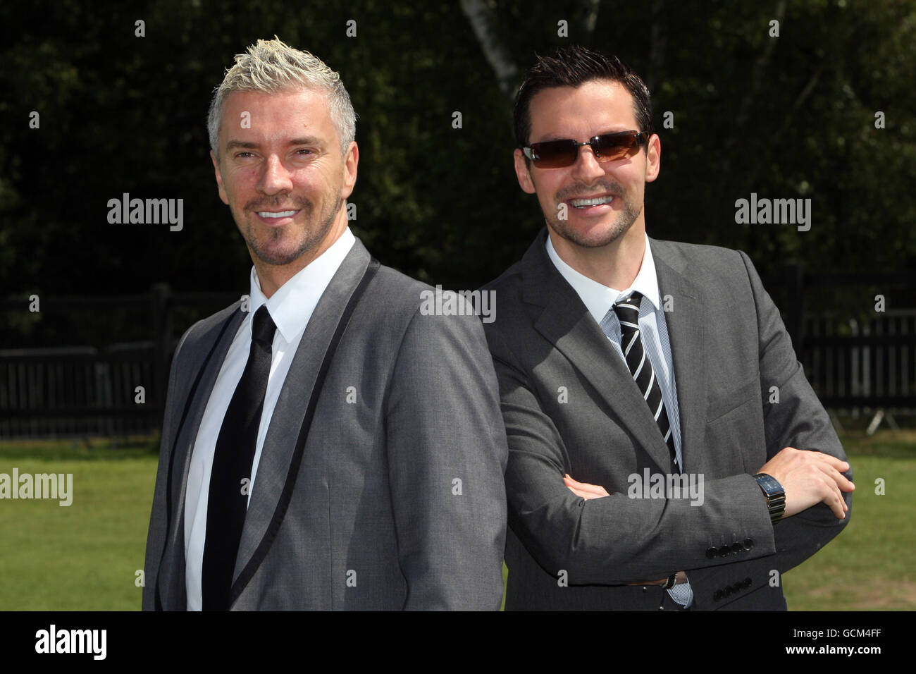 Justin Ryan and Colin McAllister(R) during the Cartier International ...