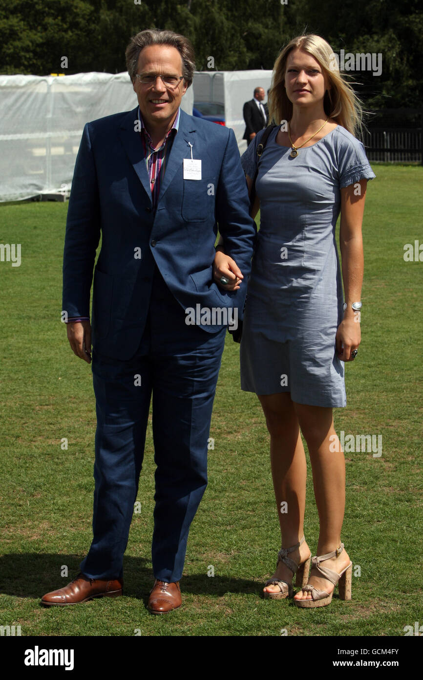 Alexandra Gordon Lennox and Lord March during the Cartier International ...