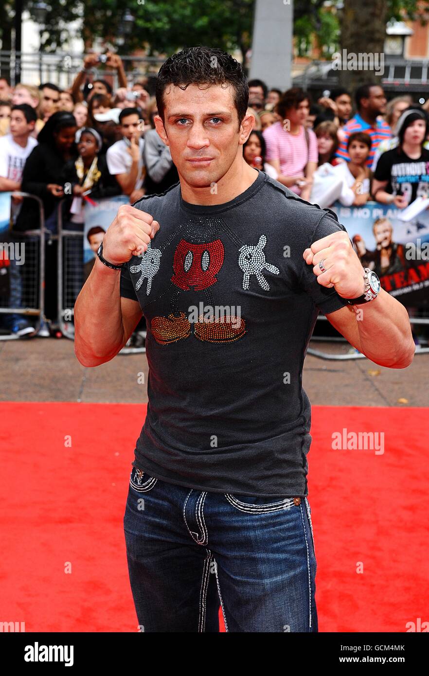 Alex Reid arriving for the UK premiere of The A-Team at the Empire ...