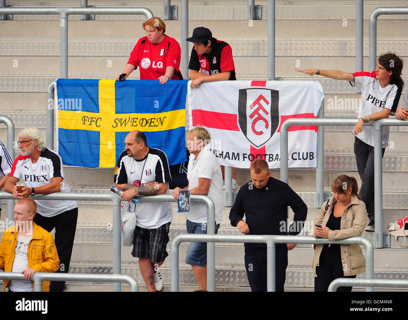 Malmo football fans hi-res stock photography and images - Alamy