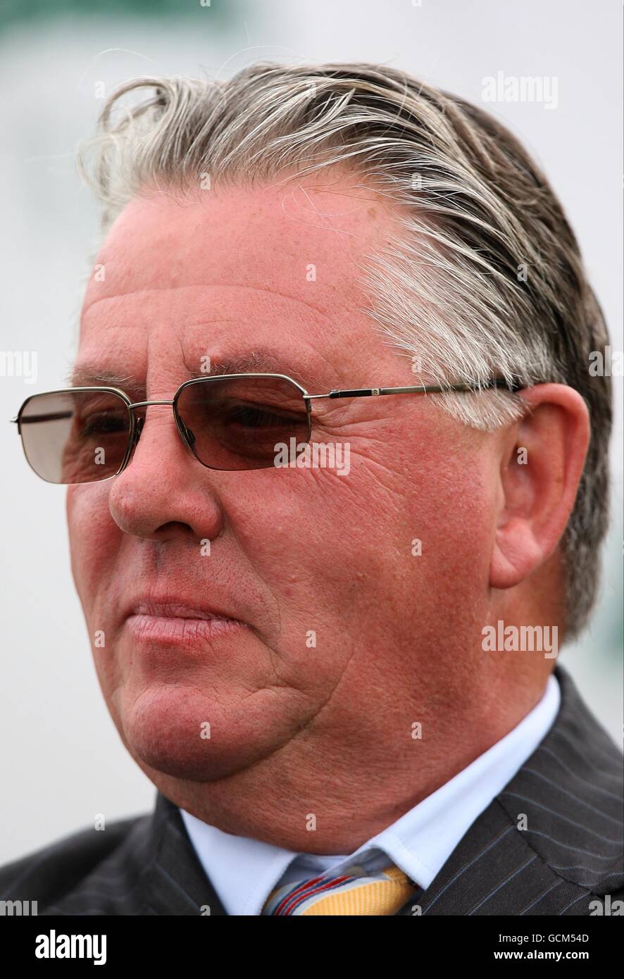 Trainer Peter Winkworth after his horse Tropical Paradise won the Oak ...