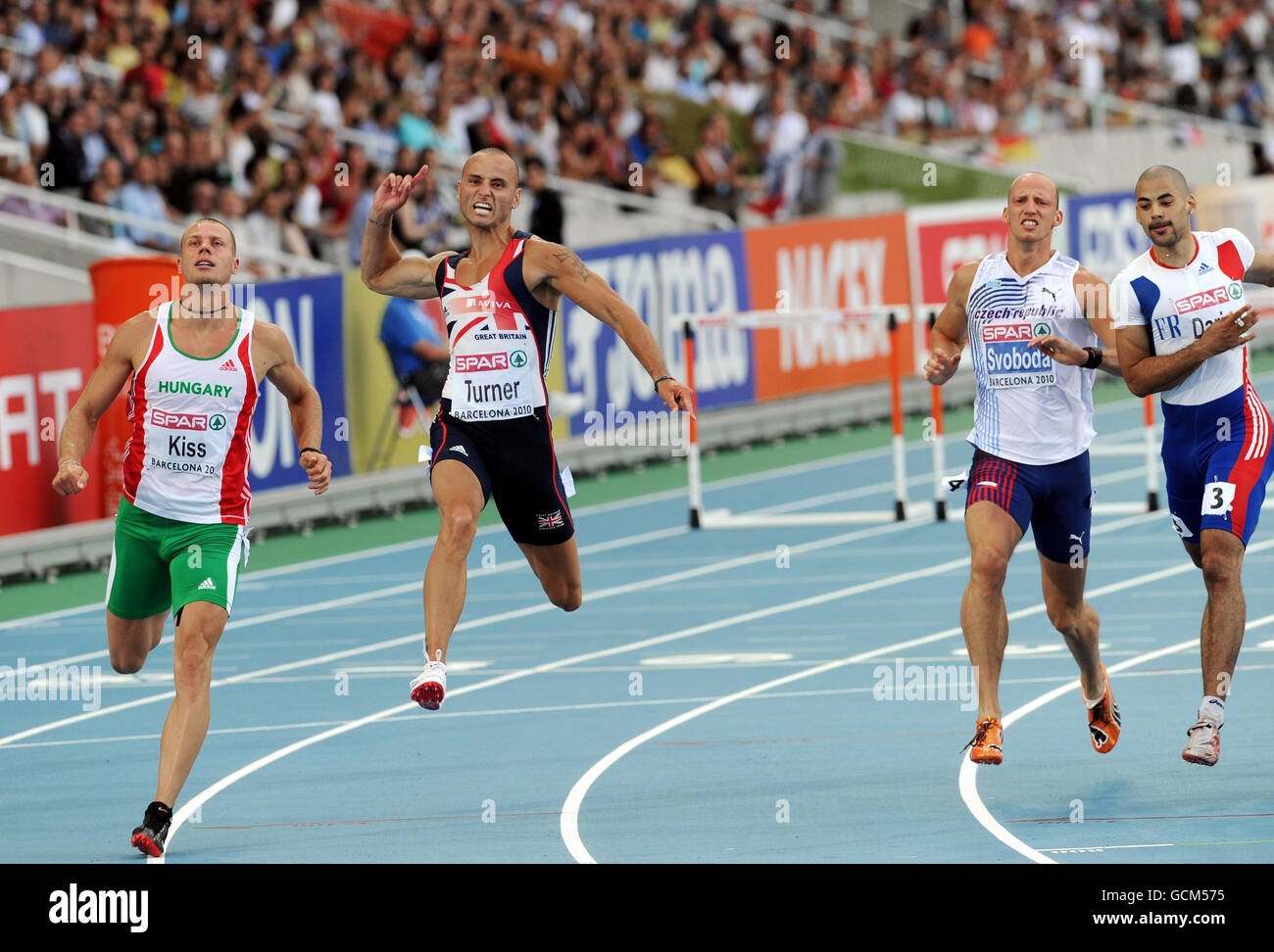 110 meters hurdles hi-res stock photography and images - Alamy