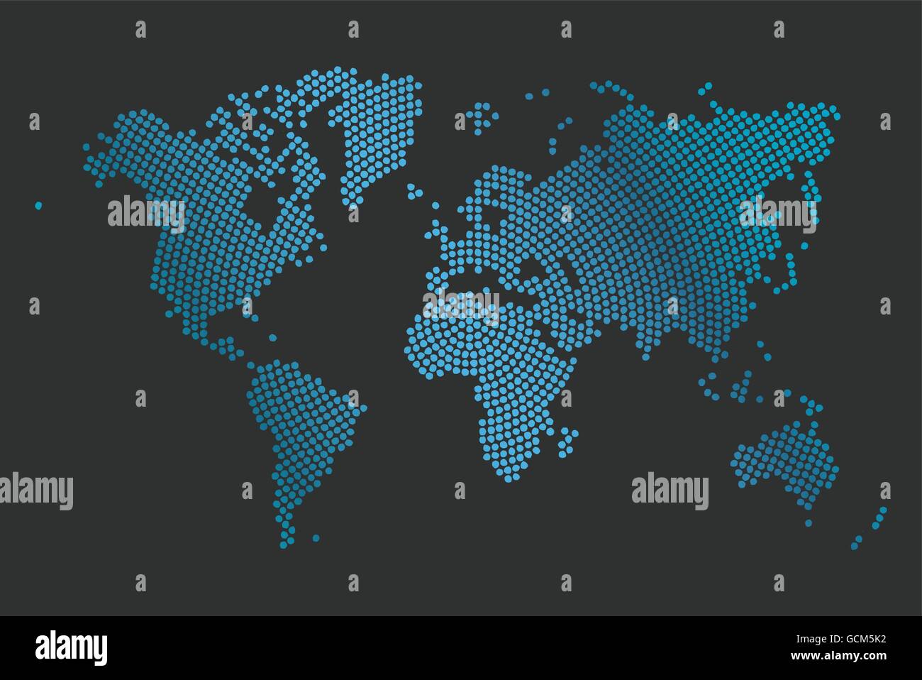 Graphic world map Stock Vector Images - Alamy