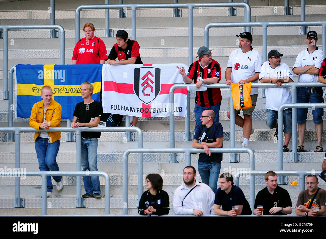 Malmo football fans hi-res stock photography and images - Alamy