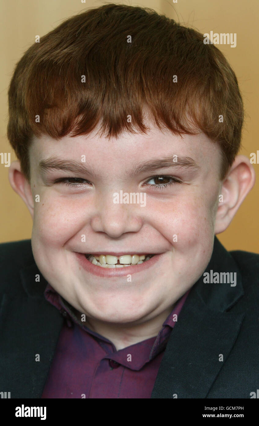 Ciaran Finn-Lynch, aged 11, who is the recipient of the world's first ...
