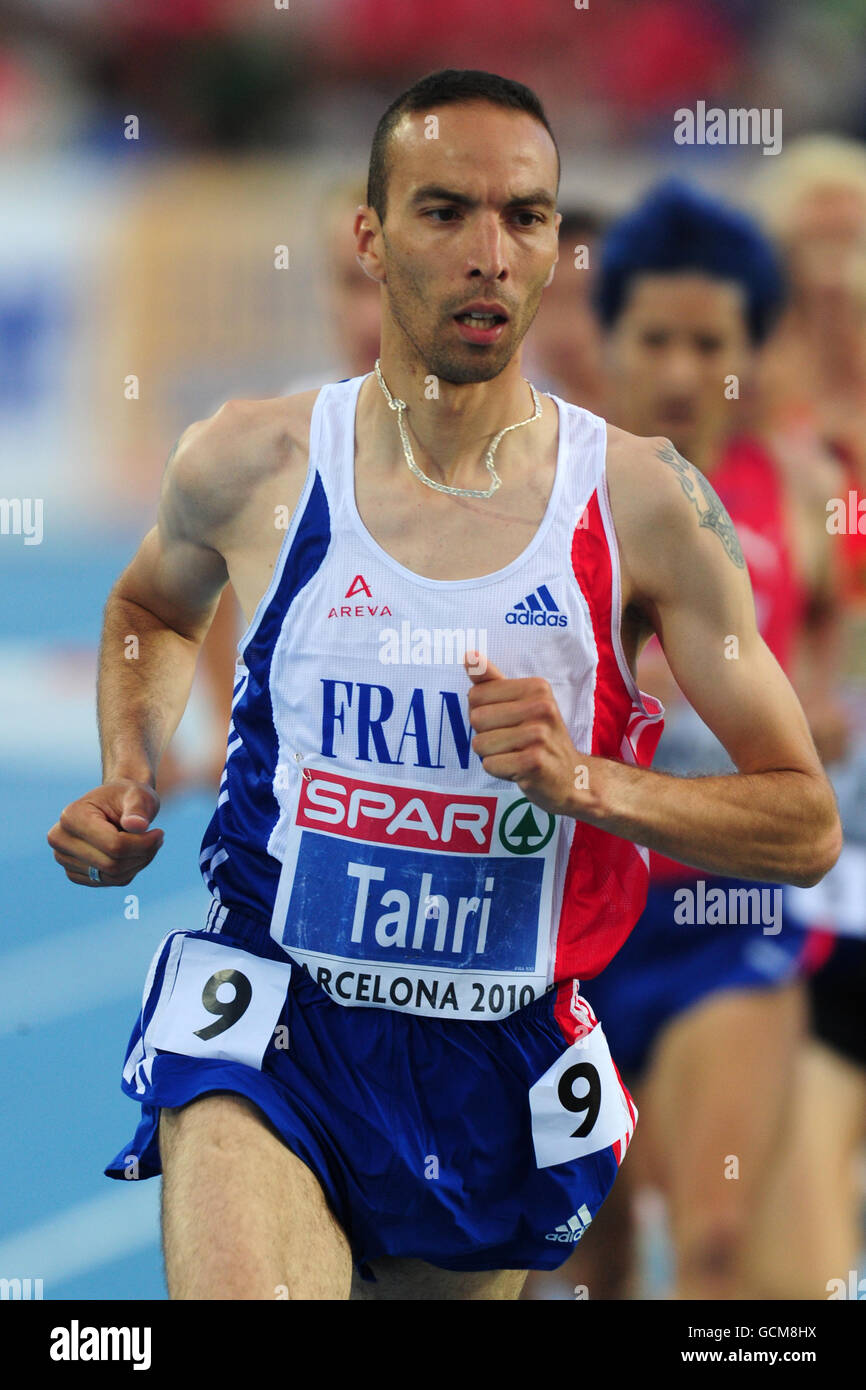 France's Bouabdellah Tahri during the Men's 3000m Steeplechase Final ...