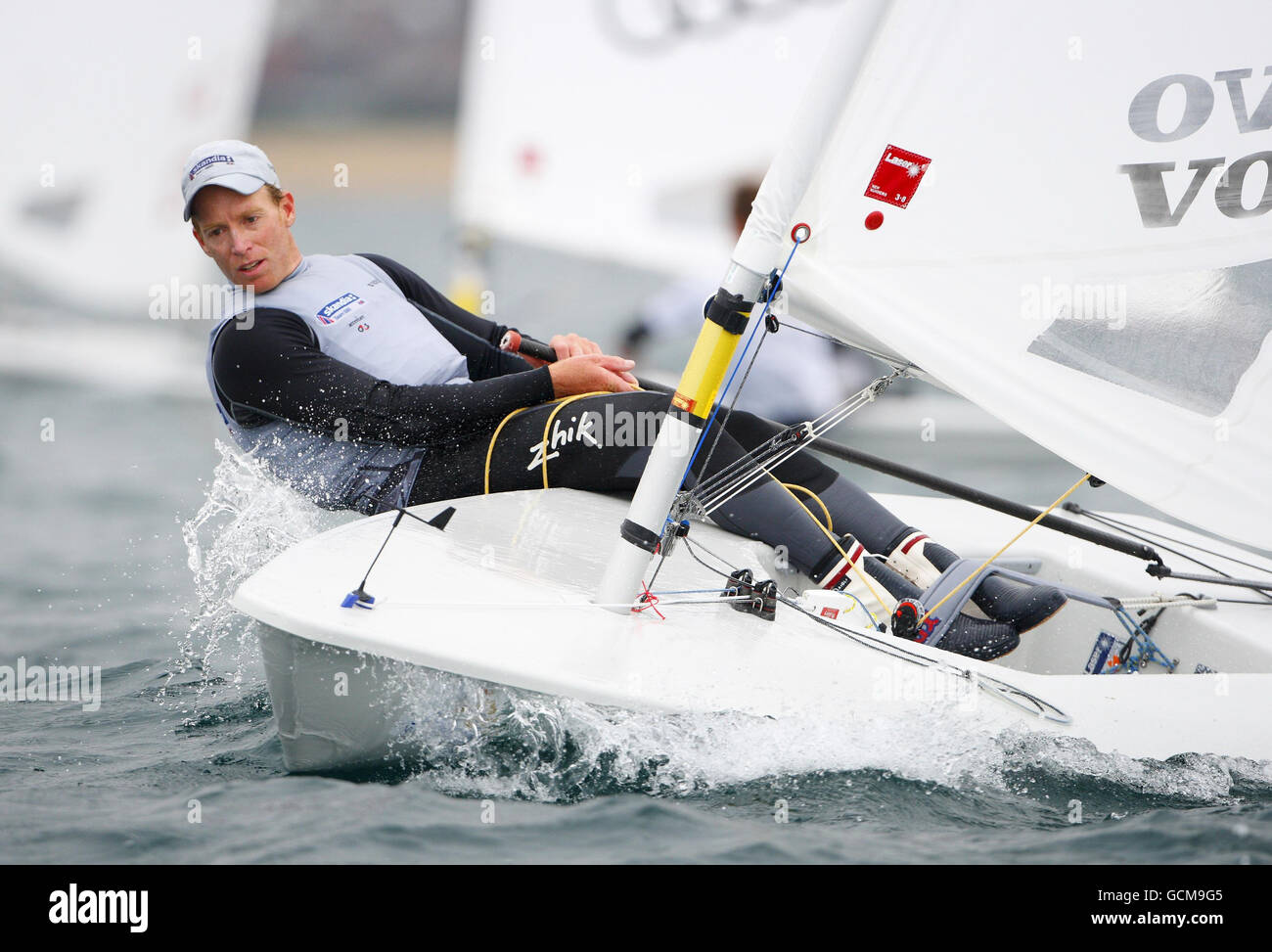 British Laser World Champion Paul Goodison takes a commanding position ...