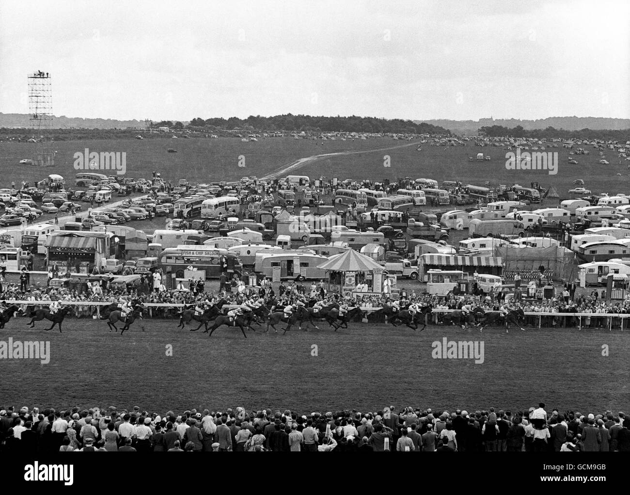 Field seen in straight tattenham corner hi-res stock photography and ...