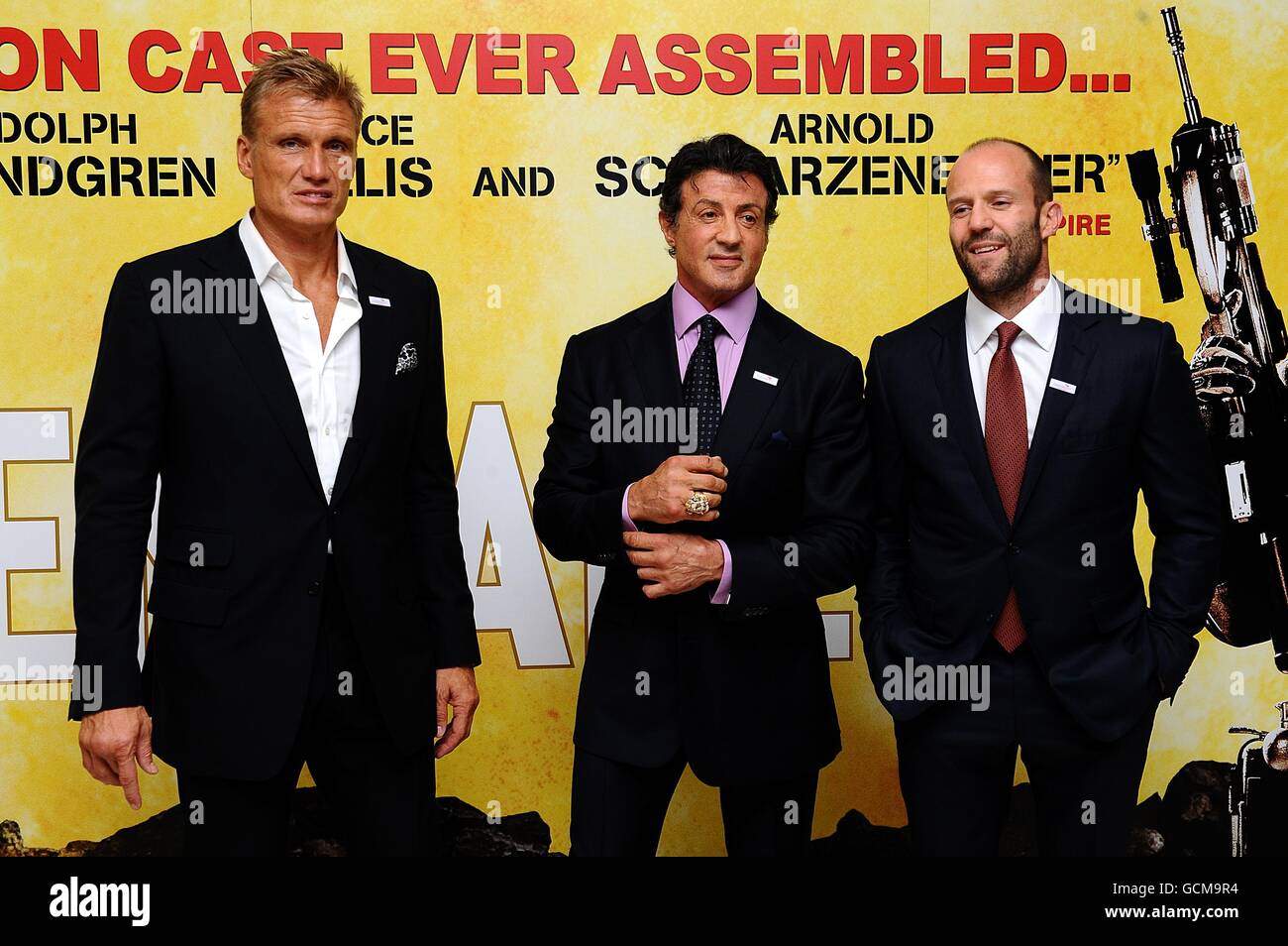 The Expendables UK Premiere - London Stock Photo - Alamy