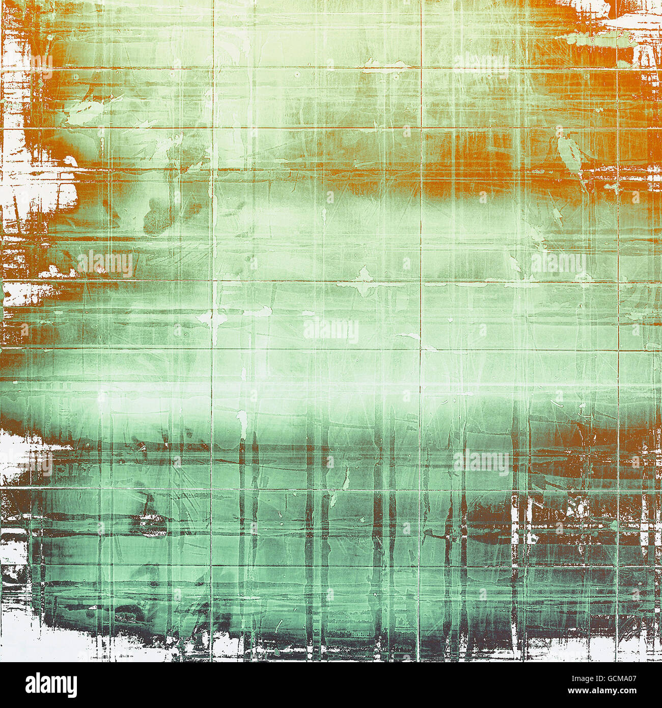 Old style distressed vintage background or texture. With different ...