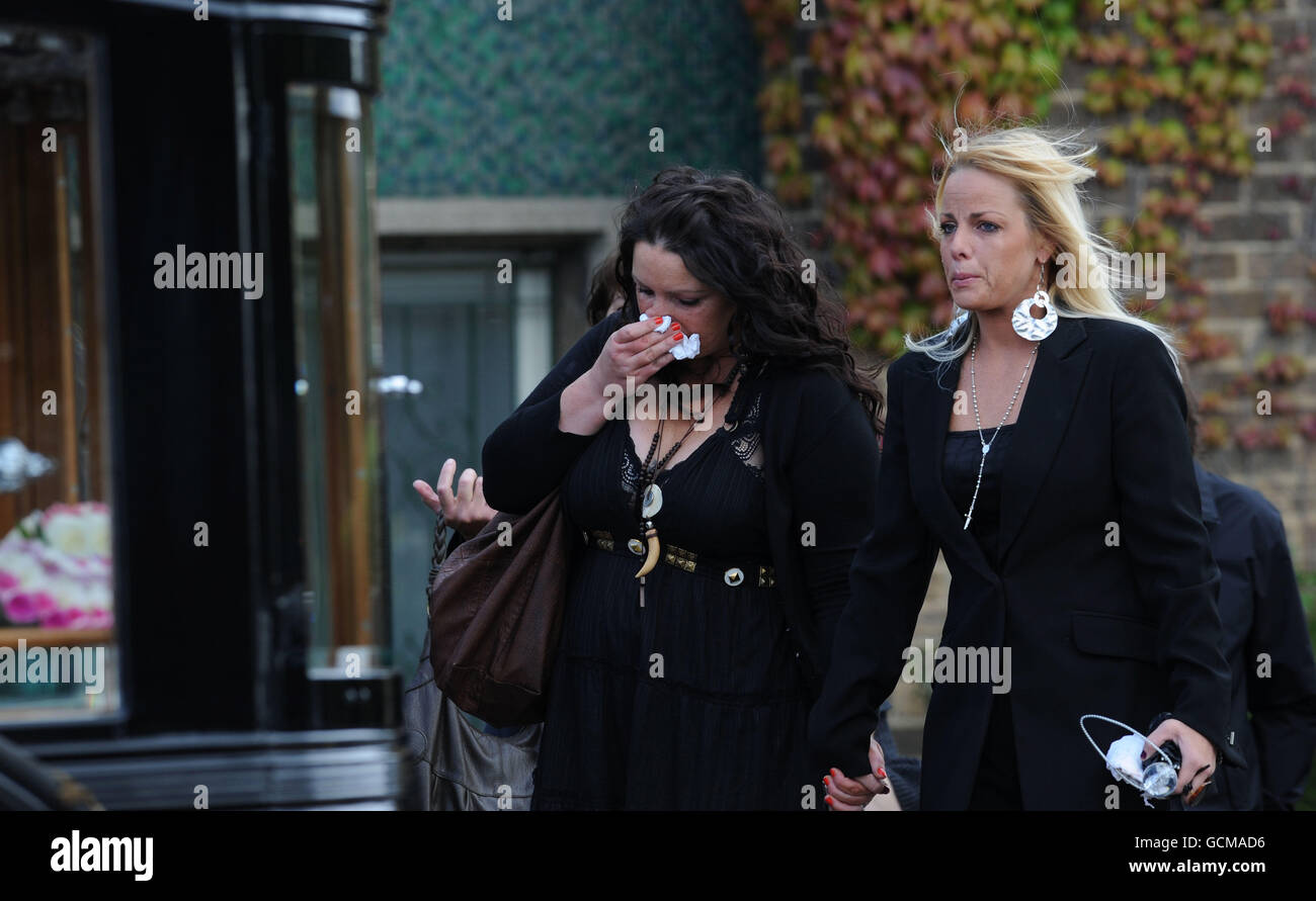 Suzanne Blamires funeral Stock Photo - Alamy