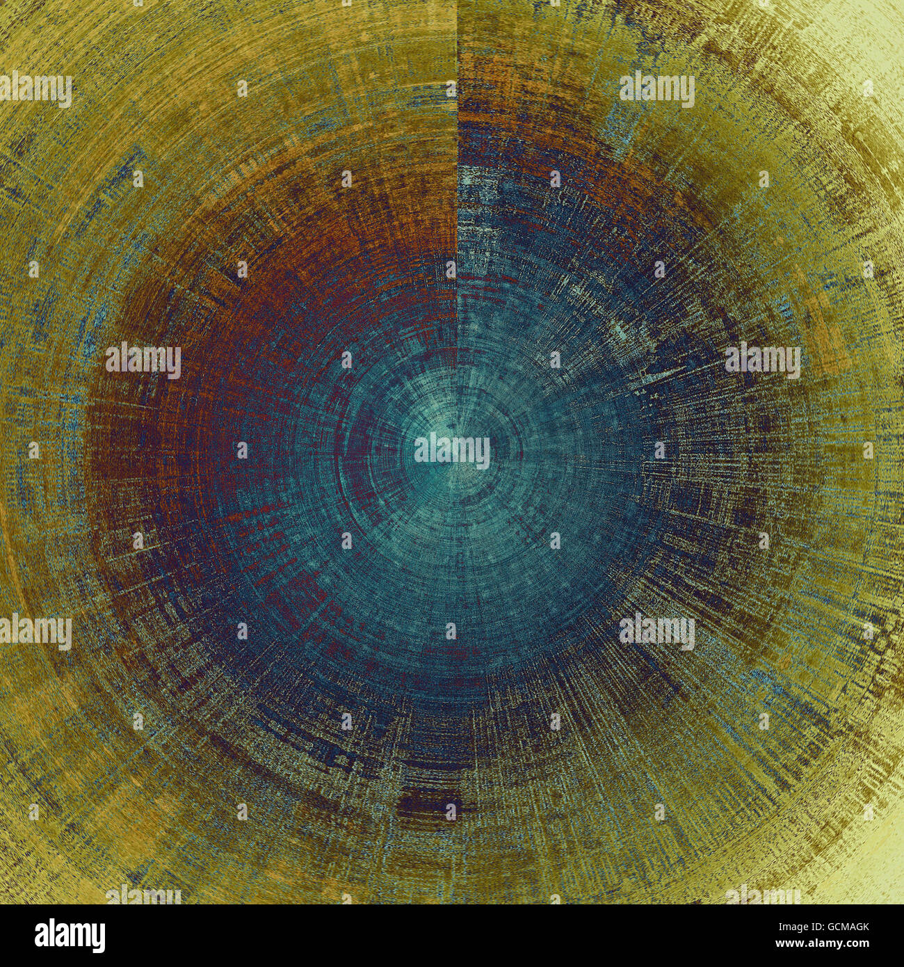 Spherical digitally designed background or texture for retro style ...