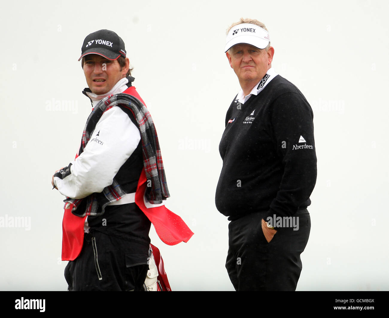 Scotland's Colin Montgomerie during round one of The Open Championship ...