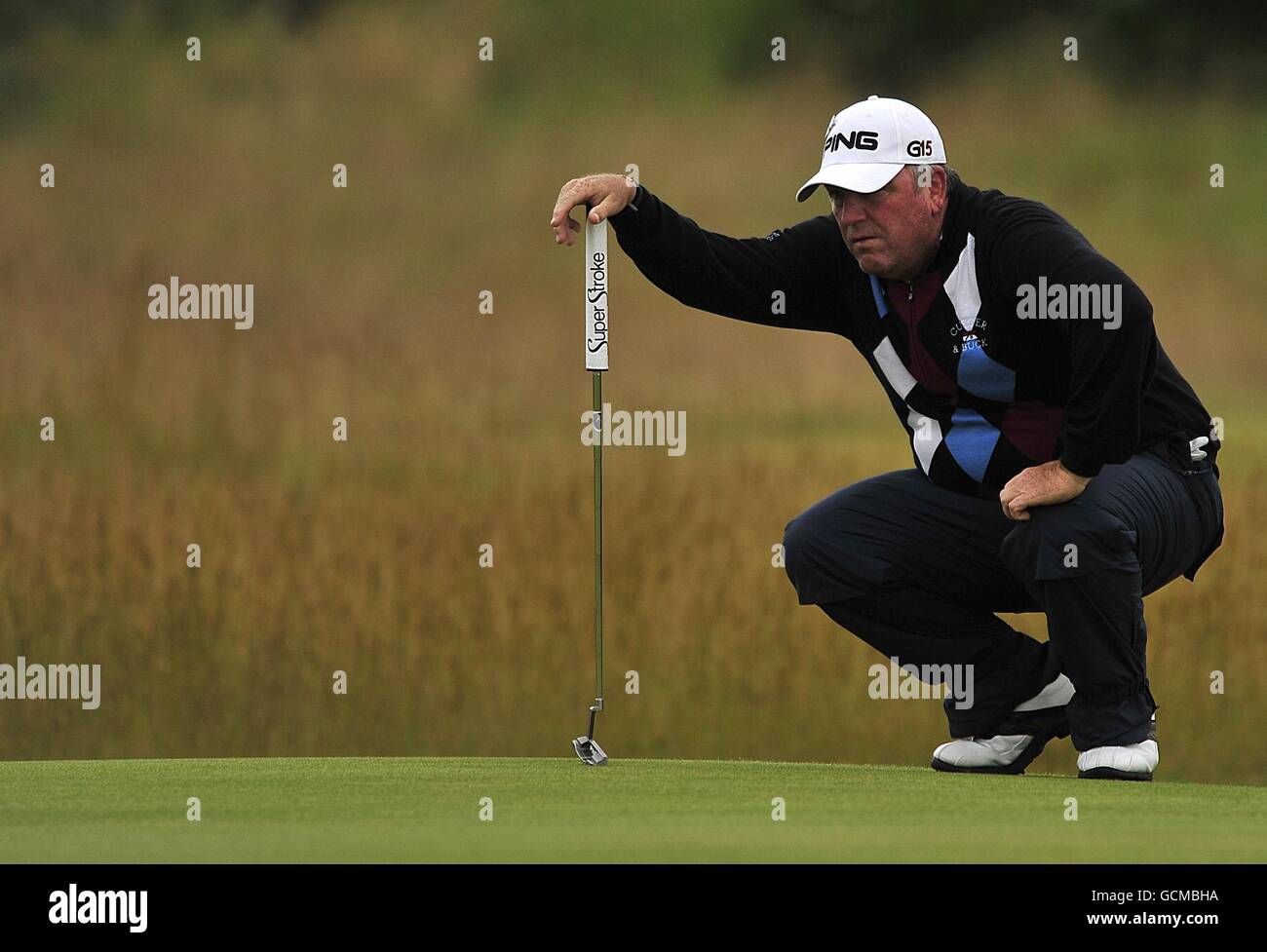 USA's Mark Calcavecchia in action during round two of The Open ...