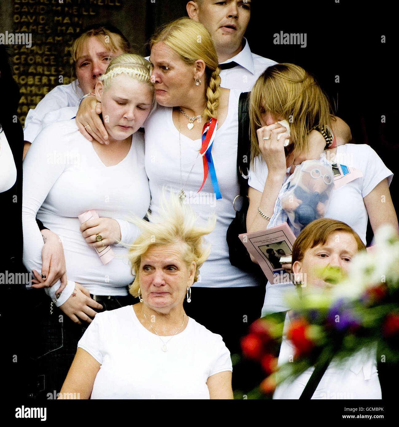 Zoe Nelson funeral Stock Photo - Alamy