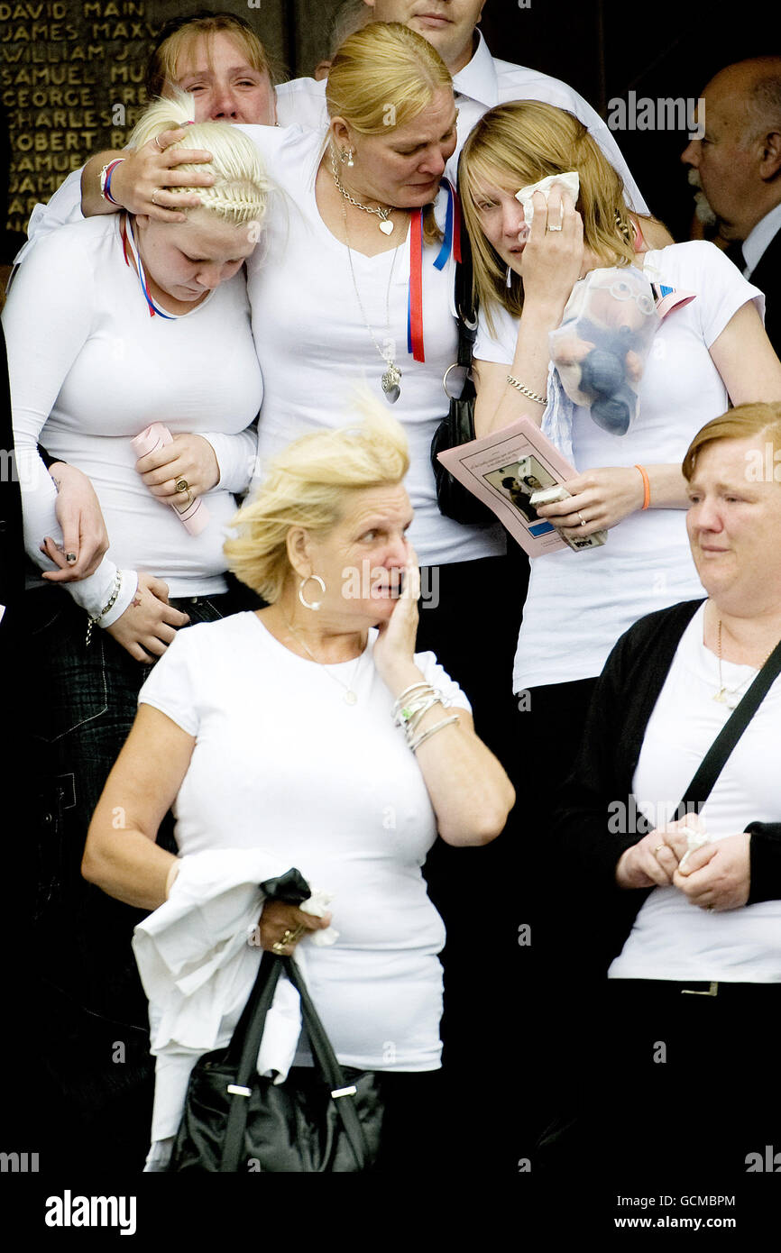 Zoe Nelson funeral Stock Photo - Alamy