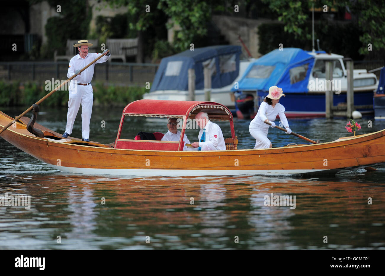 Oxford during the henley royal reggatta at henley on thames hi-res ...