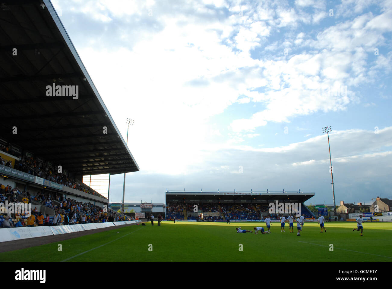 Football soccer field mill gv general view hi-res stock photography and ...
