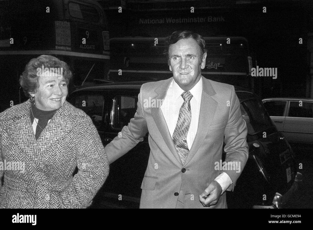 Former England soccer manager Don Revie and his wife Elsie, at the High ...