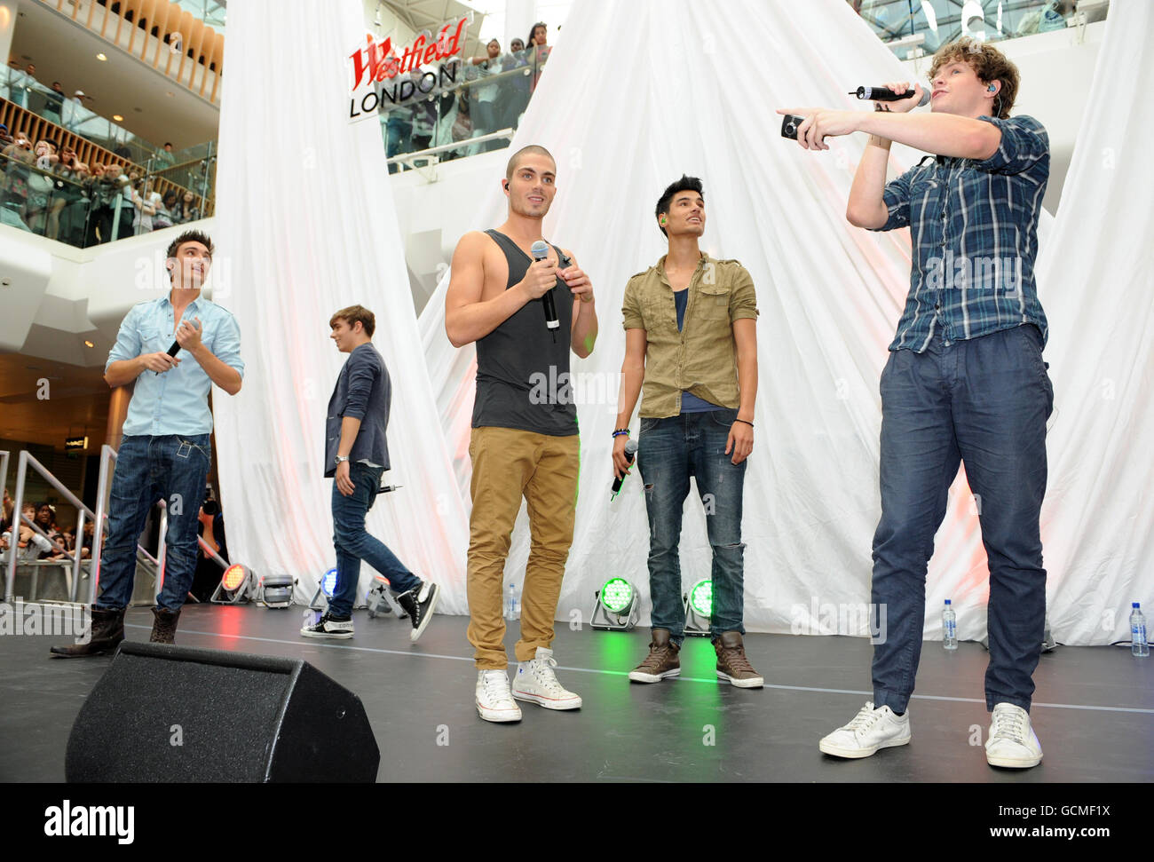 The Wanted gig - London Stock Photo - Alamy
