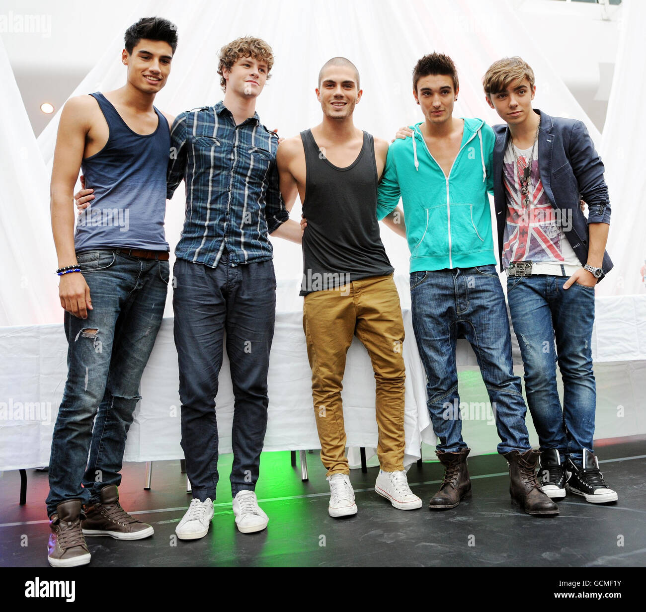 The Wanted gig - London Stock Photo - Alamy