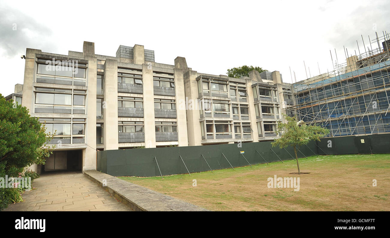 A general view of The Cripps Building, St John's College, Cambridge ...