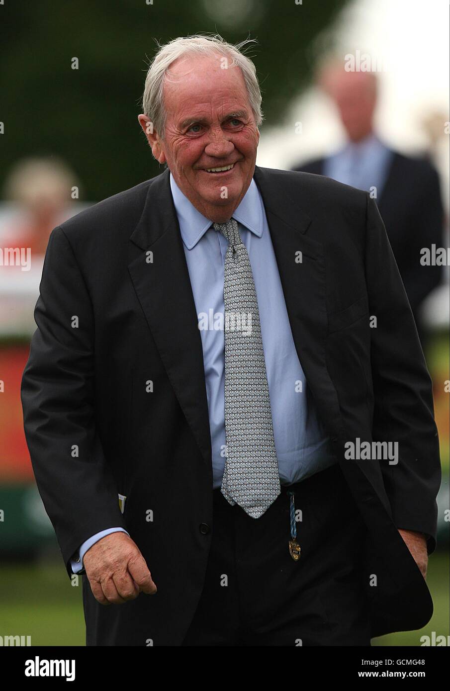 Trainer Richard Hannon after Libranno won the Tanqueray Richmond Stakes ...