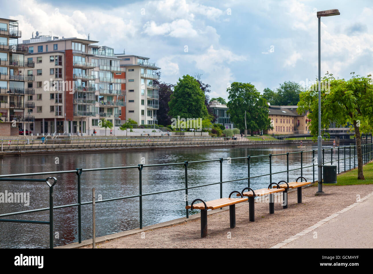 Halmstad sweden swedish town summer hi-res stock photography and images ...