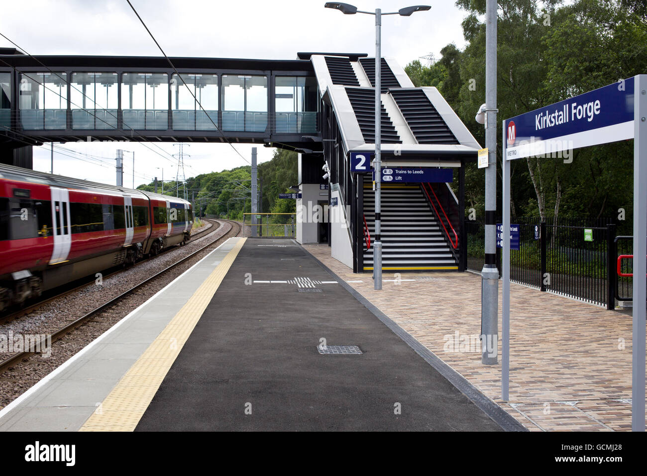 Kirkstall forge train station hi-res stock photography and images - Alamy