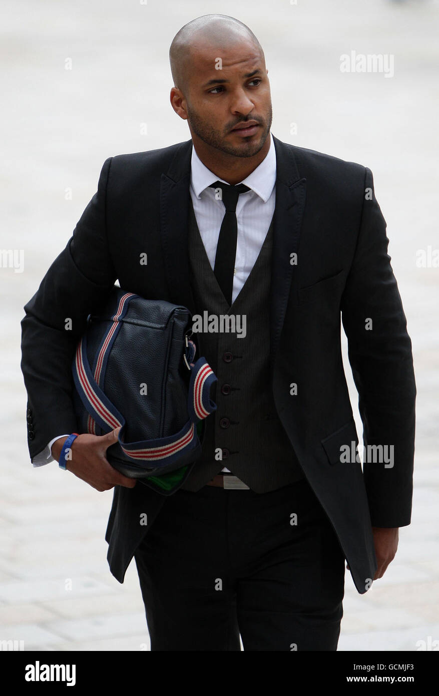 Actor Ricky Whittle arrives at Liverpool Crown court where he faces ...