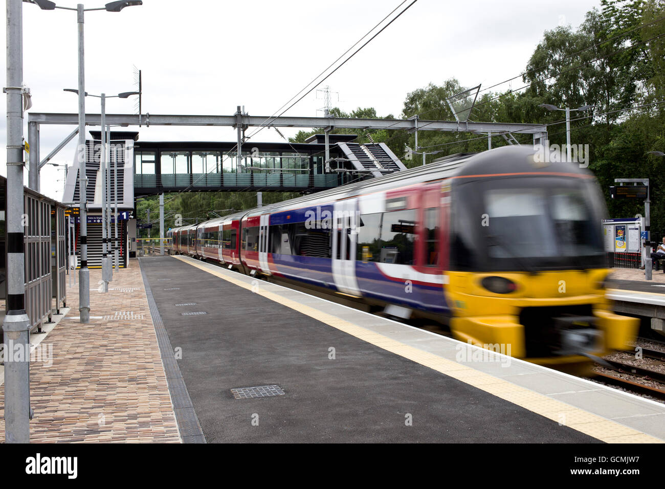 Kirkstall Forge Railway Station, opened in June 2016 Stock Photo - Alamy