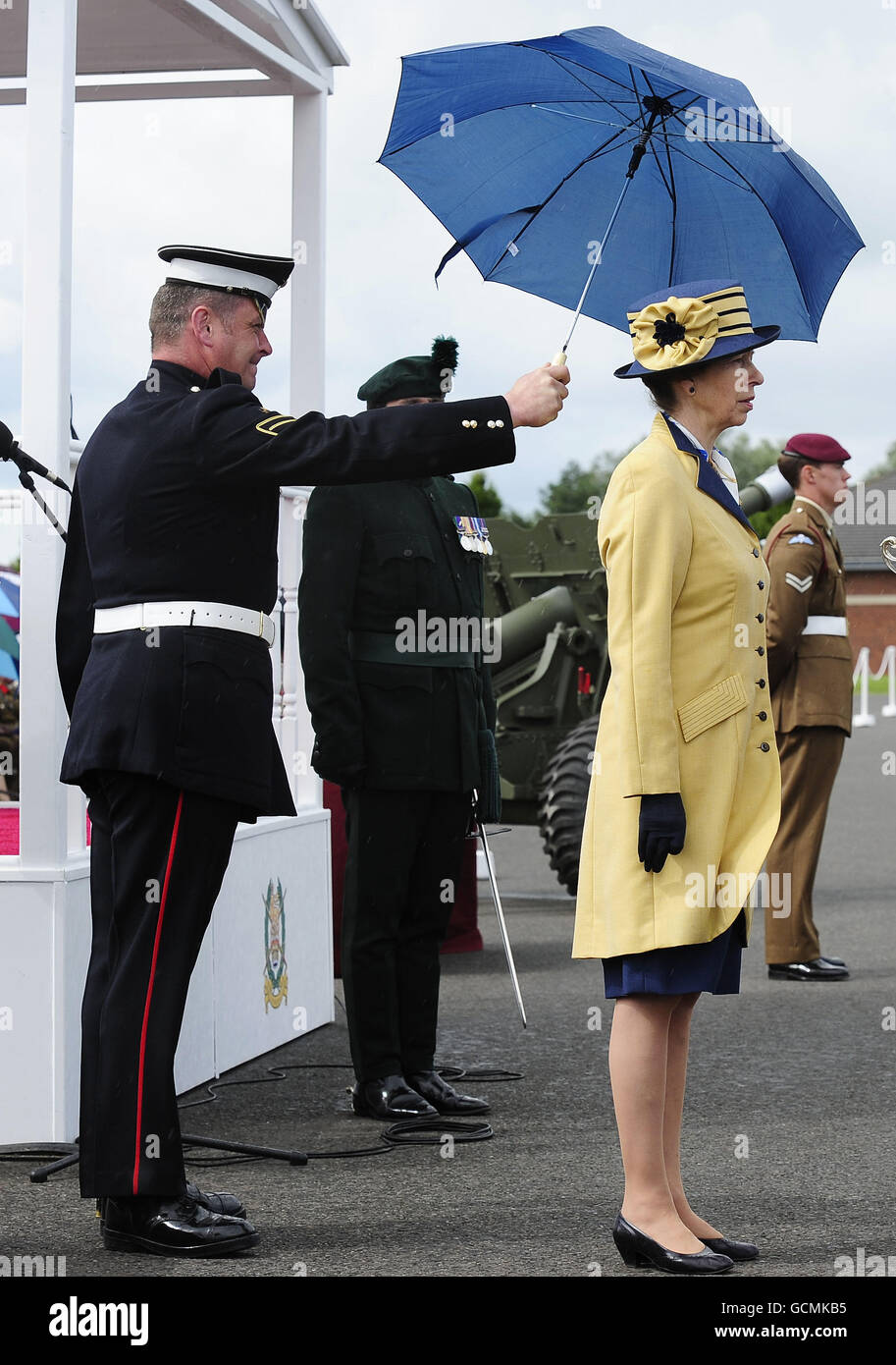 Princess Royal visits Army Foundation College Stock Photo - Alamy