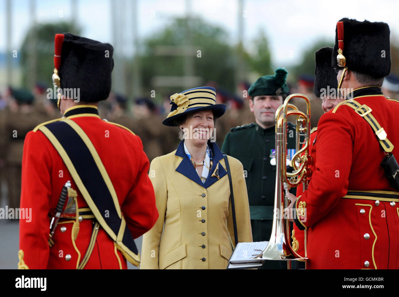 Princess Royal visits Army Foundation College Stock Photo - Alamy