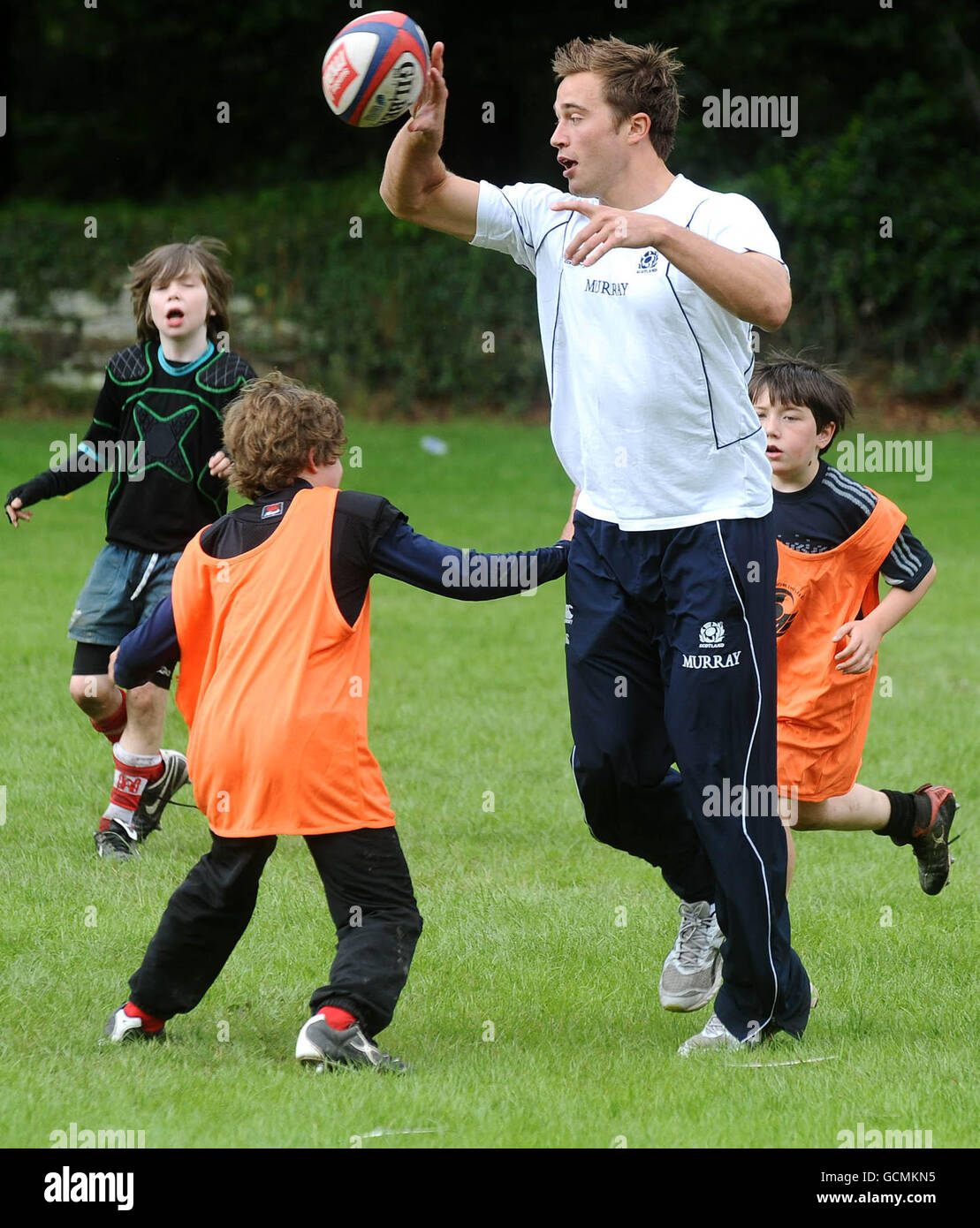 Rugby Union - Scotland Rugby Camp - Moray Rugby Club Stock Photo - Alamy