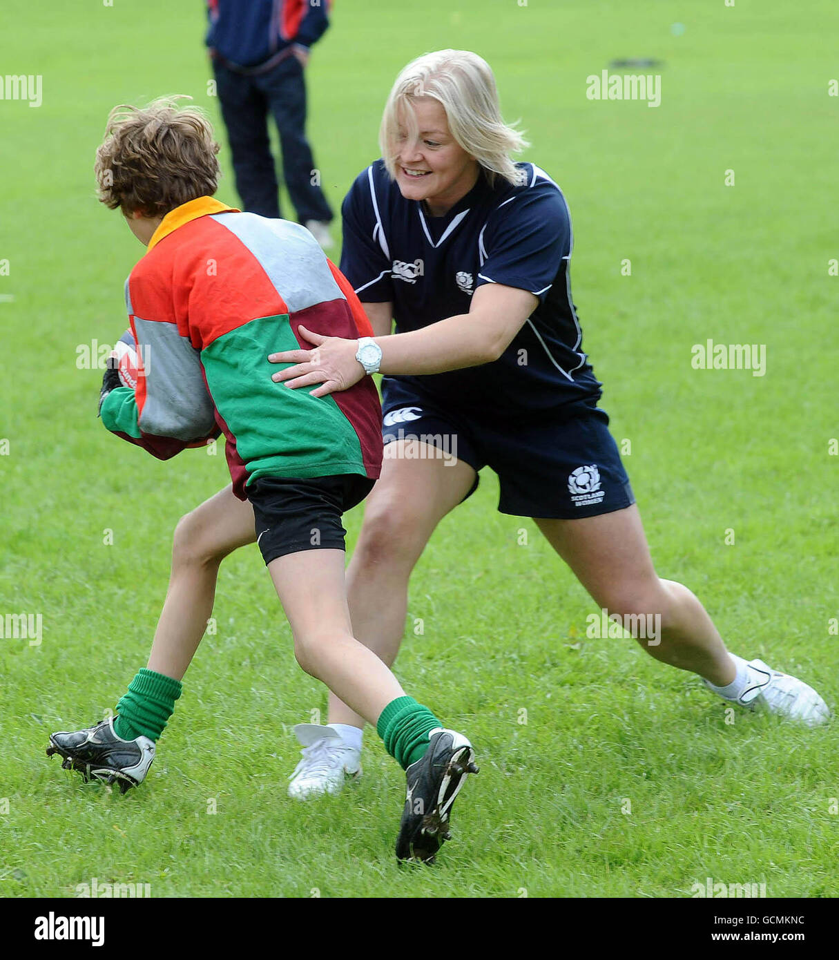Rugby Union - Scotland Rugby Camp - Moray Rugby Club Stock Photo - Alamy