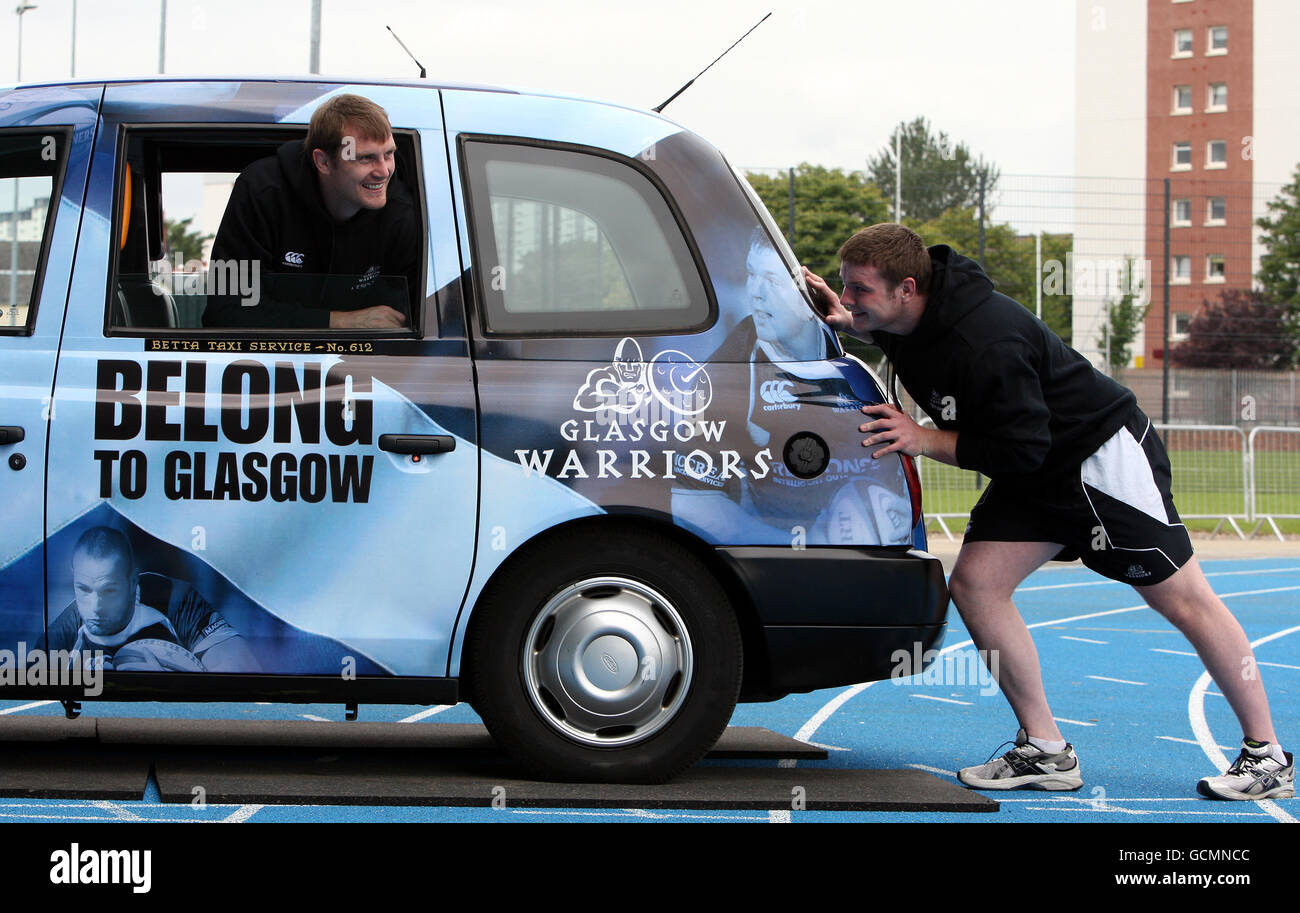 Rugby Union - Glasgow Warriors Photocall - Scotstoun Stadium Stock ...