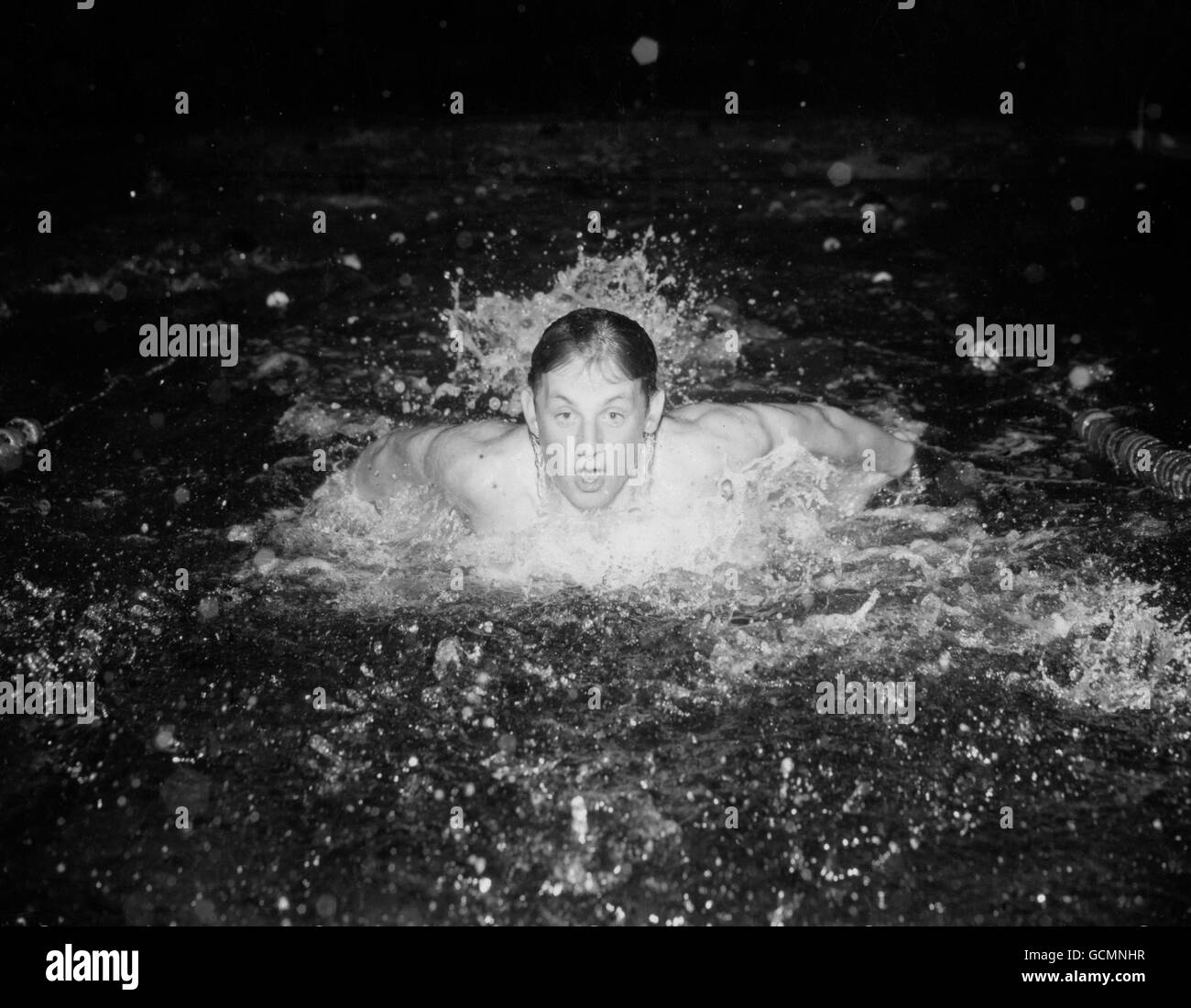 Shown in action at the derby baths hi-res stock photography and images ...