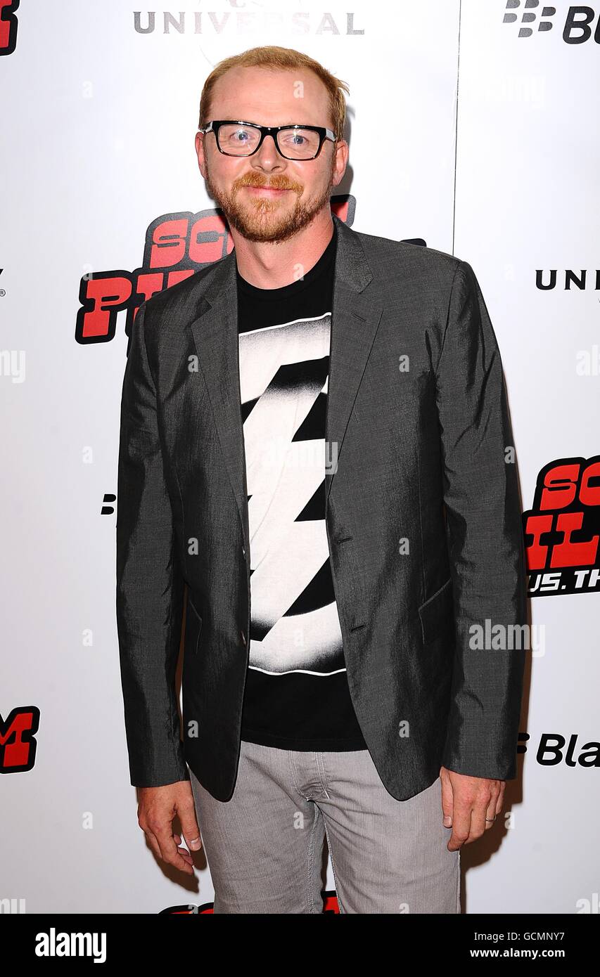 Scott Pilgrim vs The World Premiere - London Stock Photo - Alamy