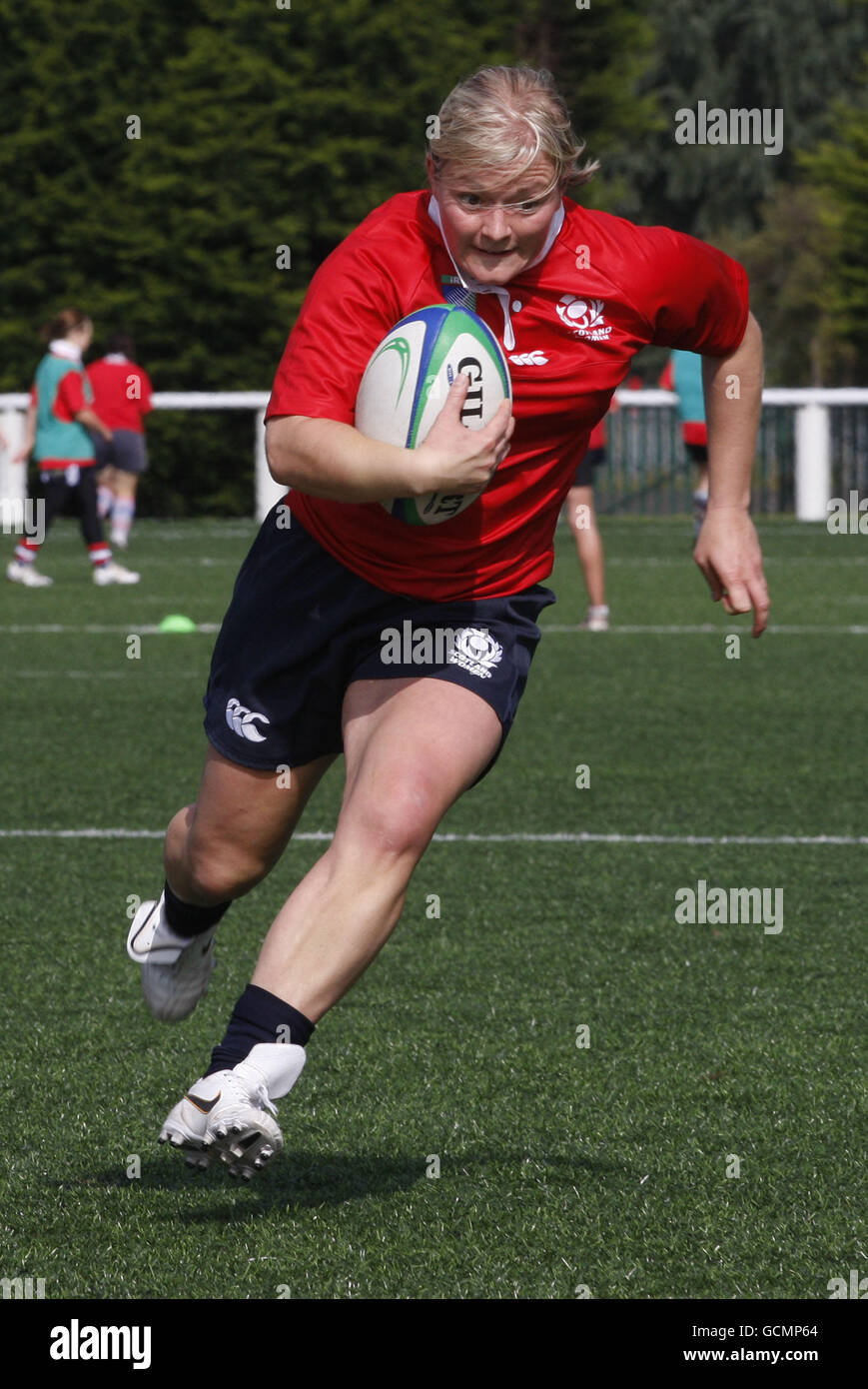 Scotland rugby training murrayfield hi-res stock photography and images ...