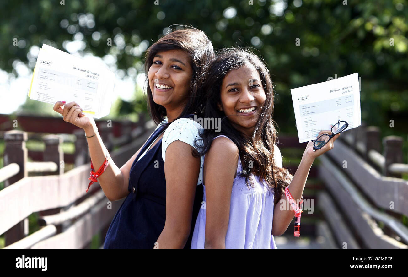 Celebrate receiving their a level results hi-res stock photography and ...