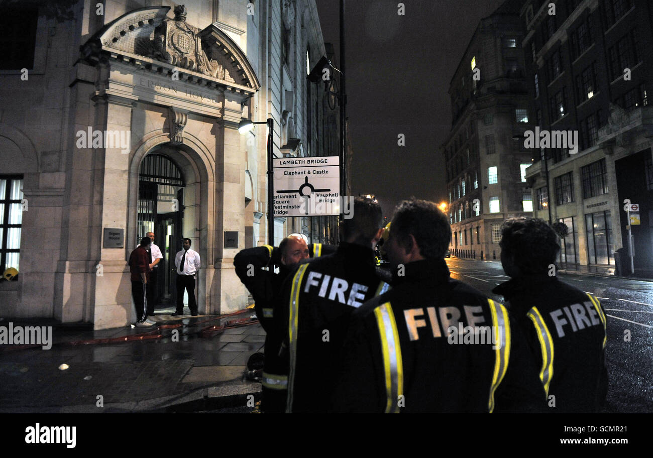 Fire at Defra HQ Stock Photo - Alamy