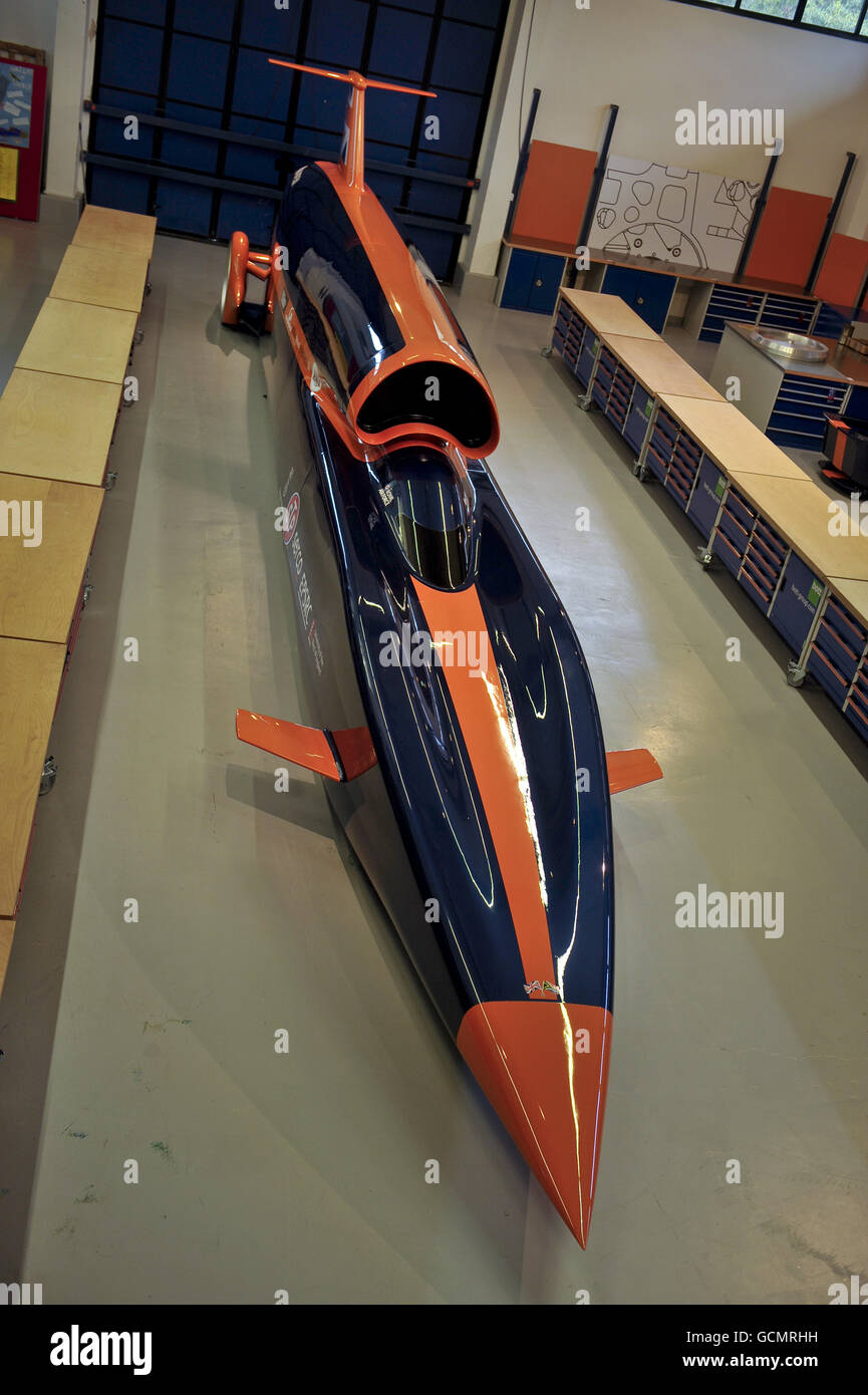 Bloodhound supersonic vehicle hi-res stock photography and images - Alamy