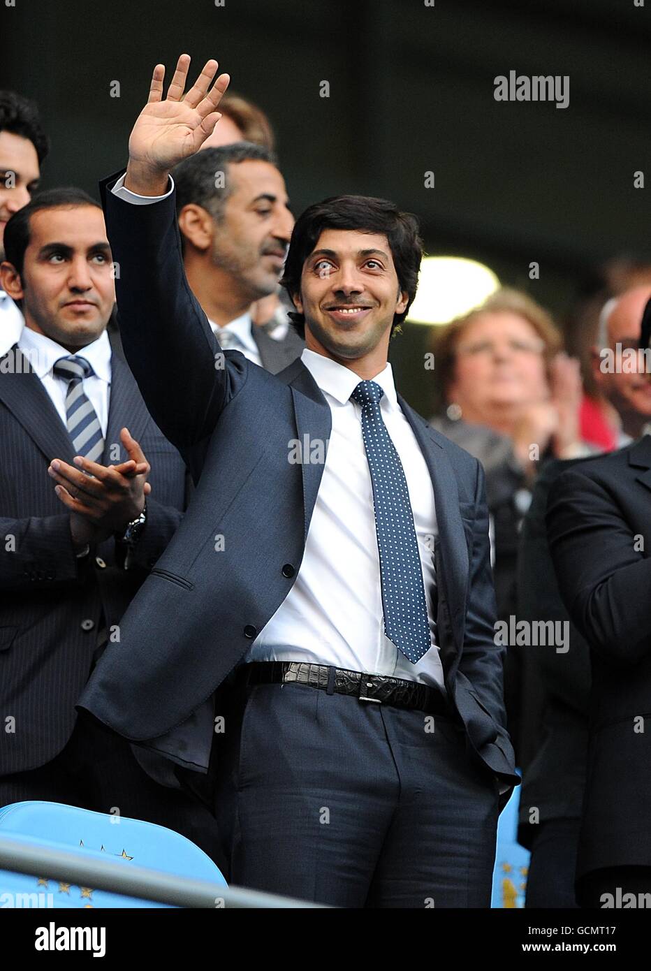 Sheikh mansour manchester city hi-res stock photography and images - Alamy
