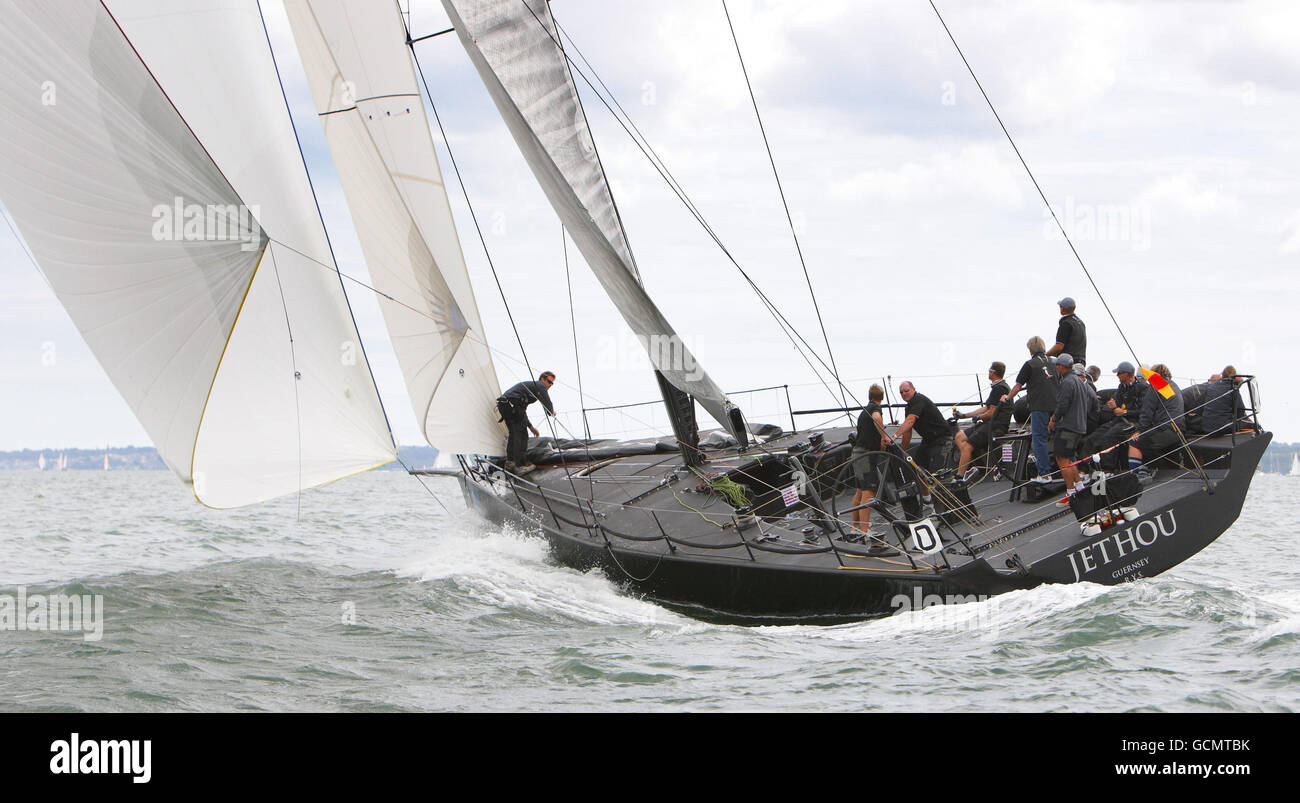 Sailing - Cowes Week - Day Two - Isle of Wight. Sir Peter Ogden's ...