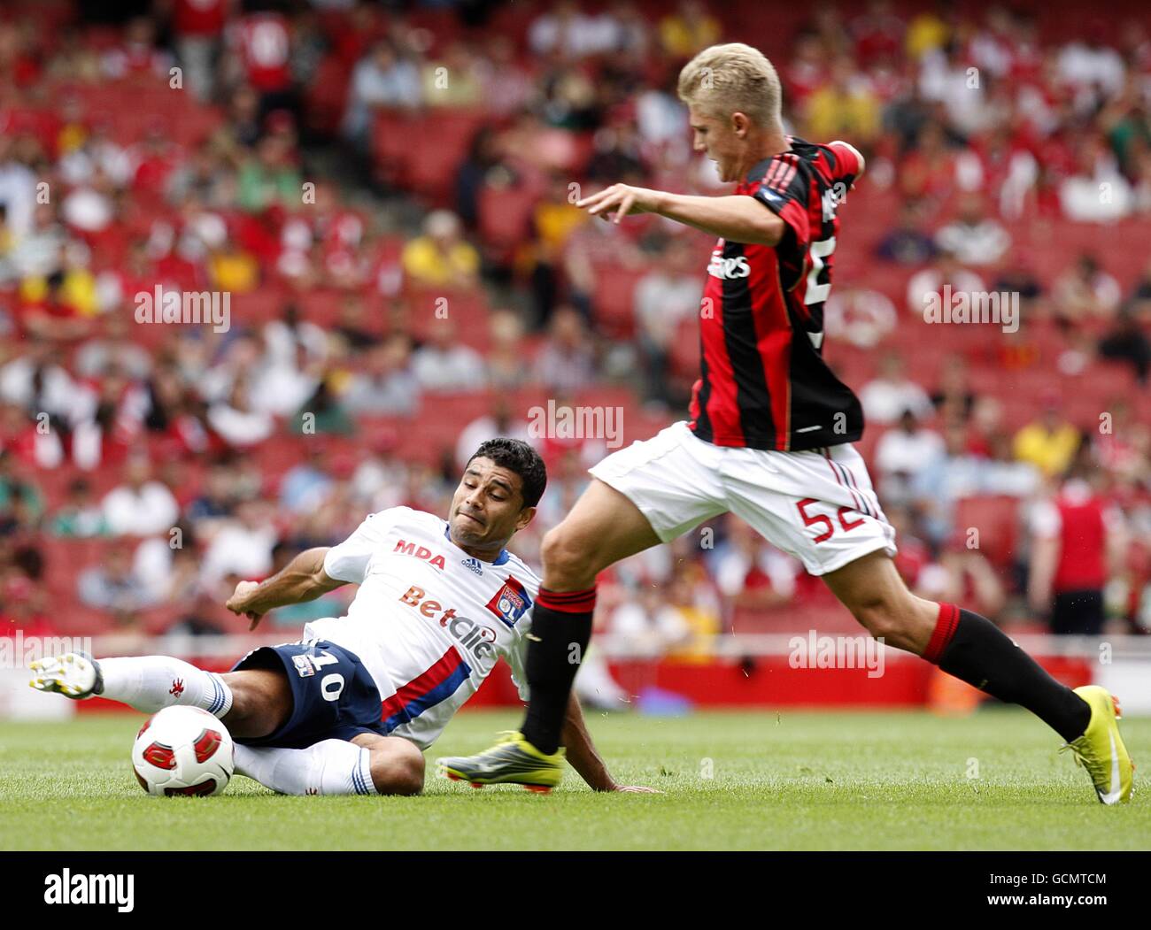 Soccer - Emirates Cup 2010 - AC Milan v Olympique Lyonnais - Emirates ...