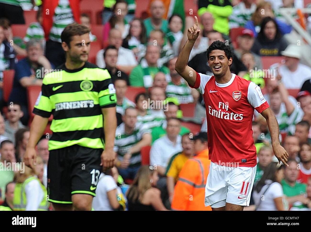 Soccer - Emirates Cup 2010 - Arsenal v Celtic - Emirates Stadium ...